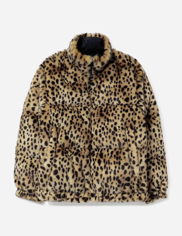 Wacko Maria Nanga X Wacko Maria Leopard Fur Down Jacket - 日本製豹紋人造毛外層，90 ...