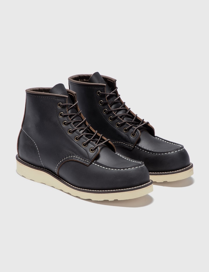 Red Wing Classic Moc 6-inch Boot In Black | ModeSens
