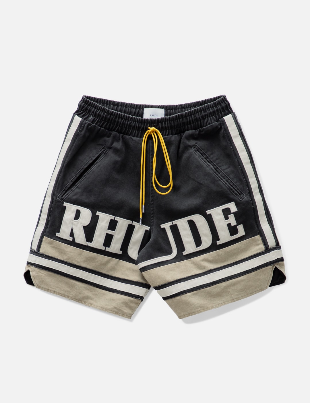 Rhude - Embroidered Logo Shorts | HBX