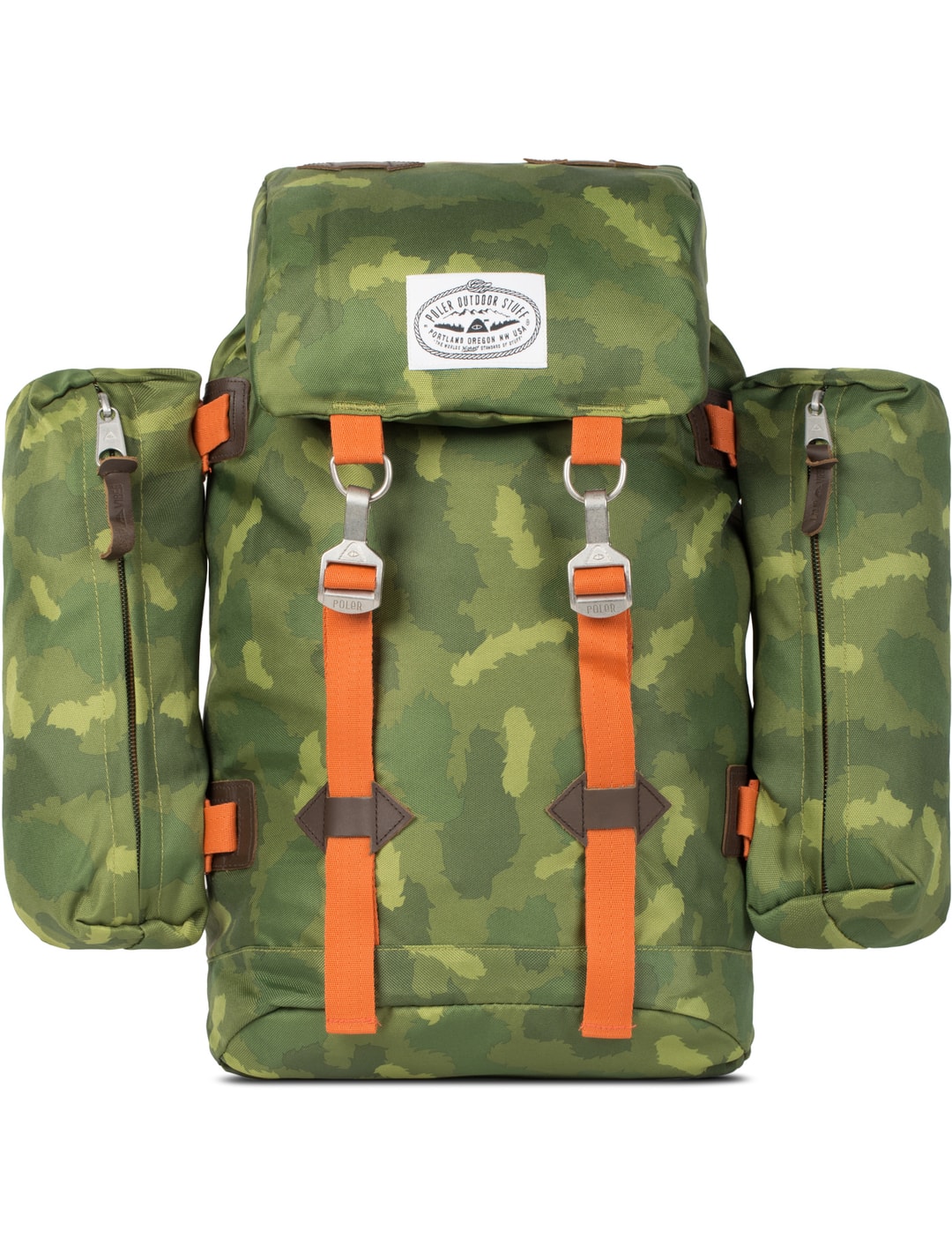 Poler - Green Camo Rucksack | HBX - Globally Curated Fashion and ...