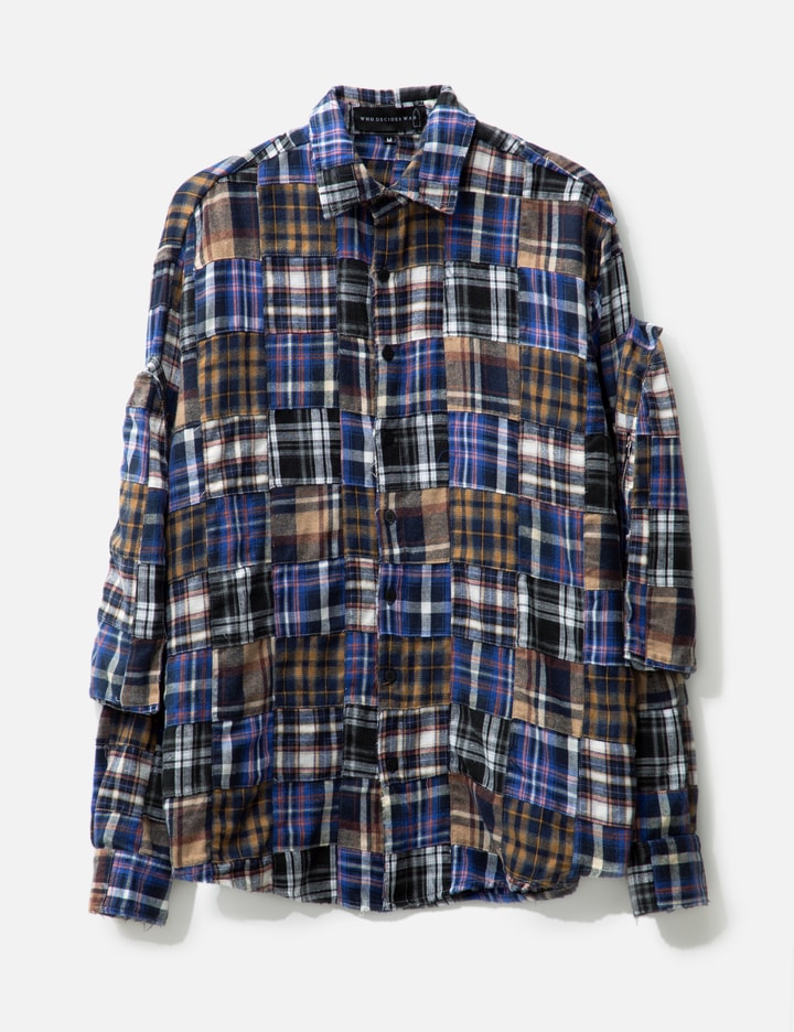 Who Decides War - MULTI-PLAID POCKET FLANNEL | HBX
