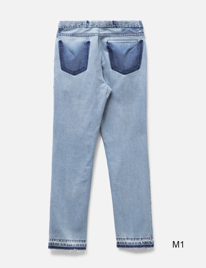 Seven by seven - REWORK DENIM TROUSERS | HBX