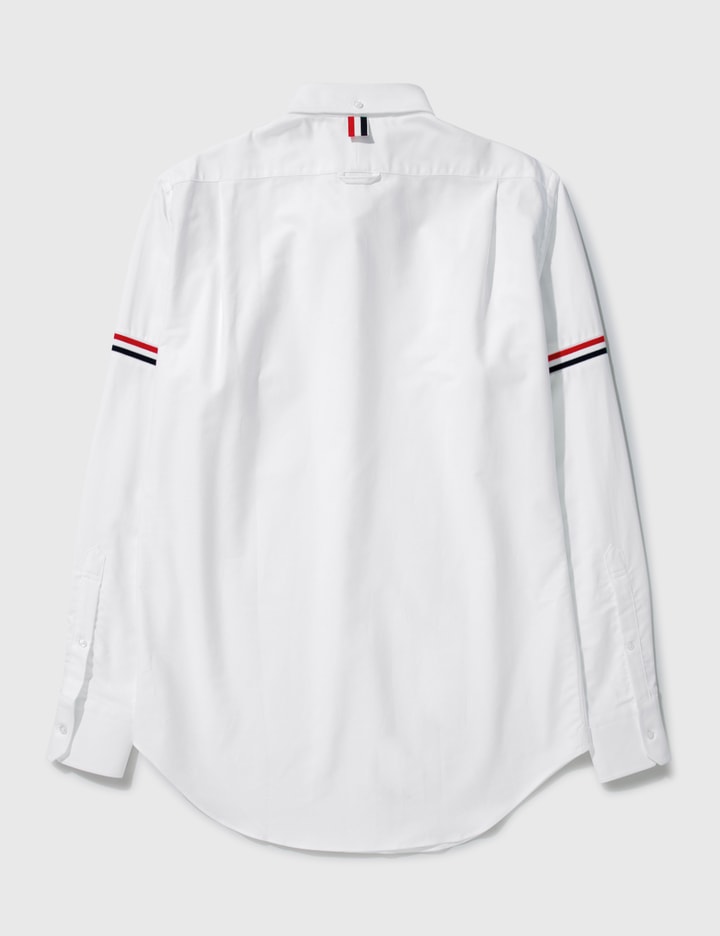 Thom Browne - Oxford Seamed Elastic Stripe Classic Shirt | HBX ...