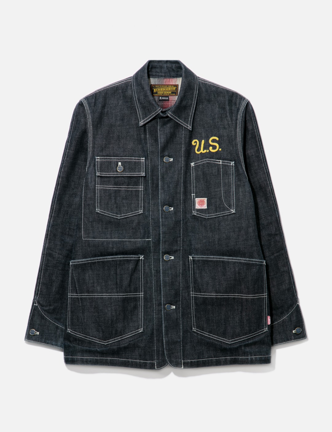 NEIGHBORHOOD - NEIGHBORHOOD DENIM JACKET | HBX - Globally Curated ...
