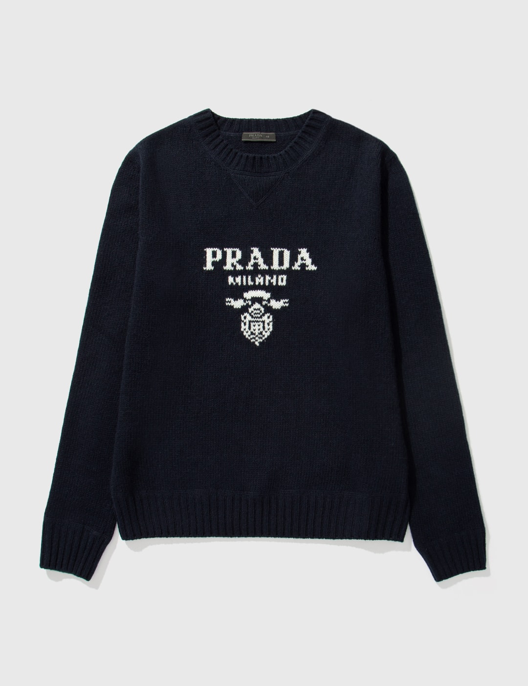 Prada - Prada Logo Sweater | HBX - Globally Curated Fashion and ...