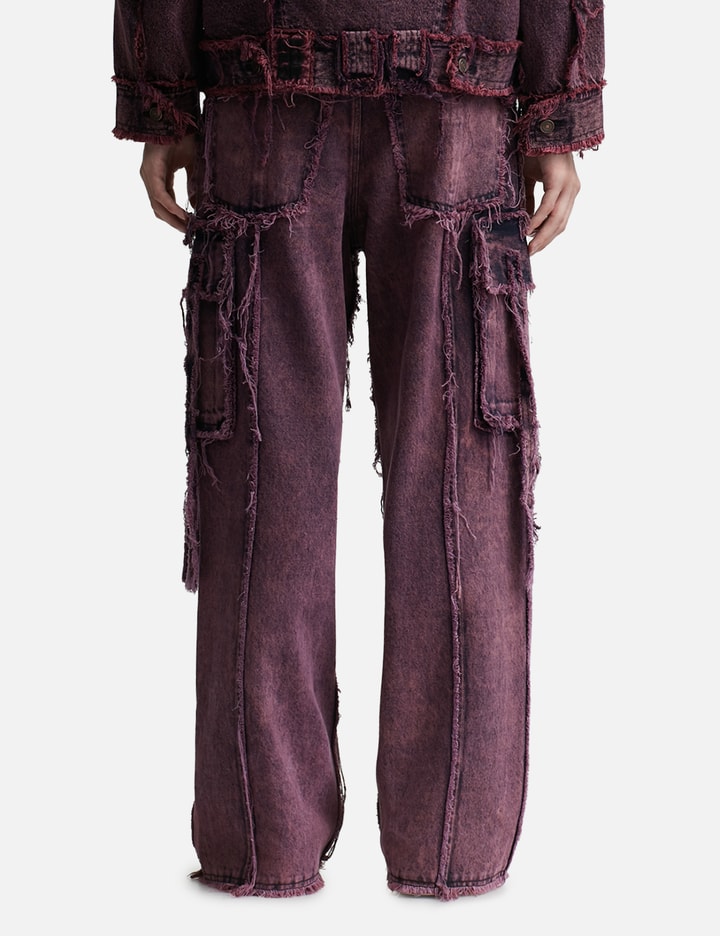 Dhruv Kapoor - DESTROYED CARGO JEANS | HBX