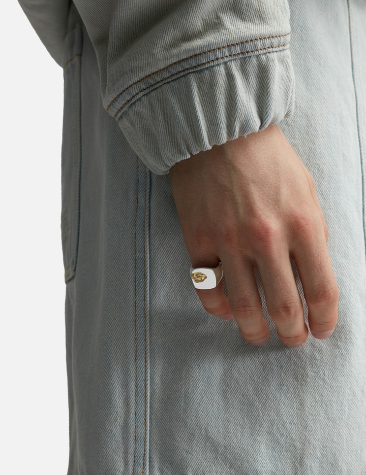 Tom Wood - Mined Ring Large Emerald | HBX - Globally Curated Fashion ...