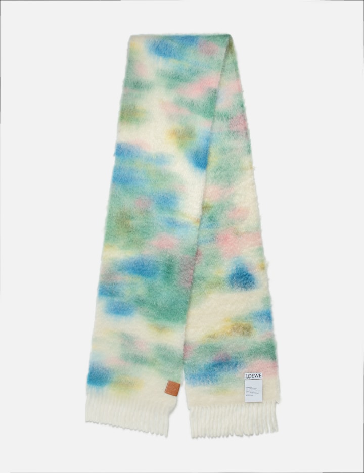 Loewe - Wool And Mohair Scarf | HBX