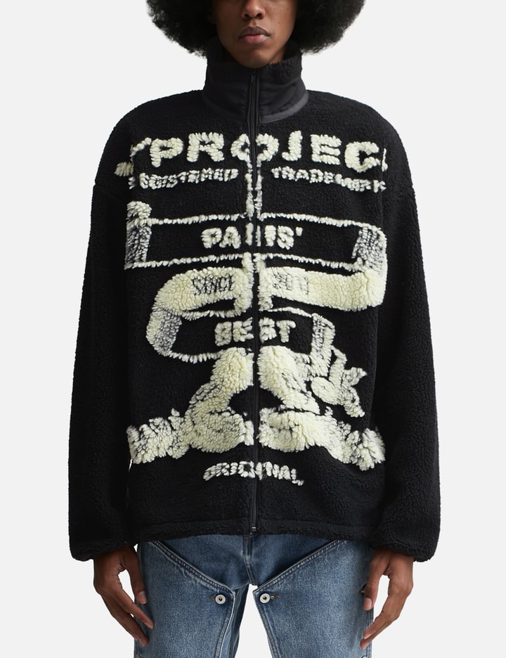 Y/PROJECT - PARIS' BEST JACQUARD FLEECE JACKET | HBX