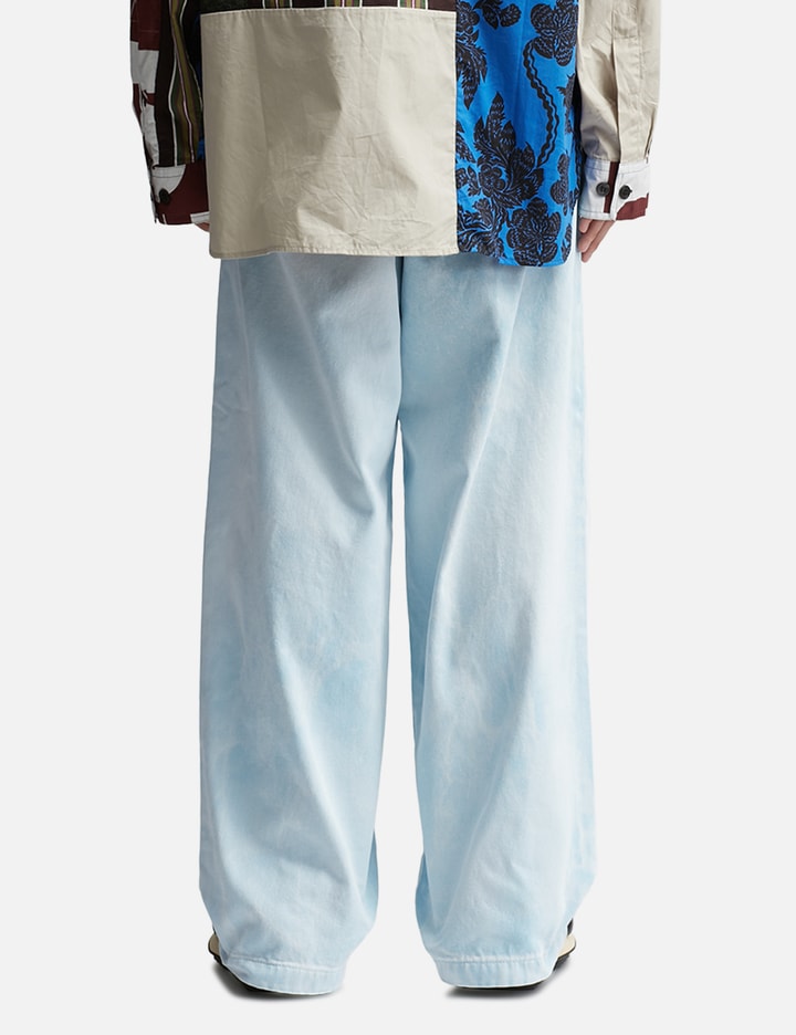 Dries Van Noten - Denim Pants With Deep Pleat | HBX - Globally Curated ...