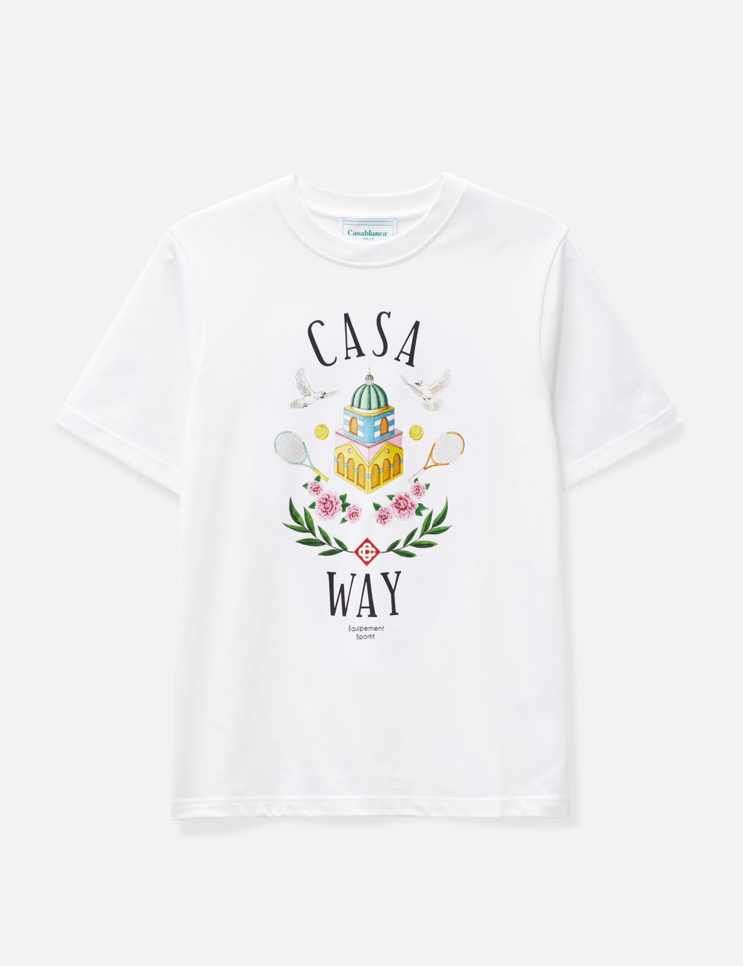 Casablanca - Casa Way T-Shirt | HBX - Globally Curated Fashion and ...