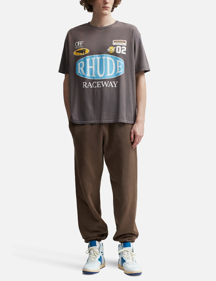 Rhude - RACEWAY T-SHIRT | HBX - Globally Curated Fashion and Lifestyle ...