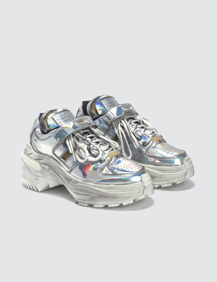Maison Margiela - Retro Fit Deconstructed Low Top Trainers | HBX ...