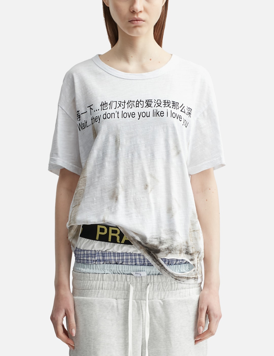 Praying - Dirty Maps T-shirt | HBX