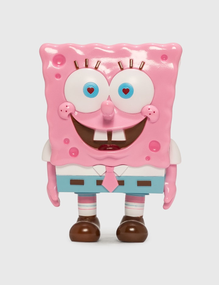 Secret Base - Spongebob Full Color Pink With Heart Eyes Ver. | HBX