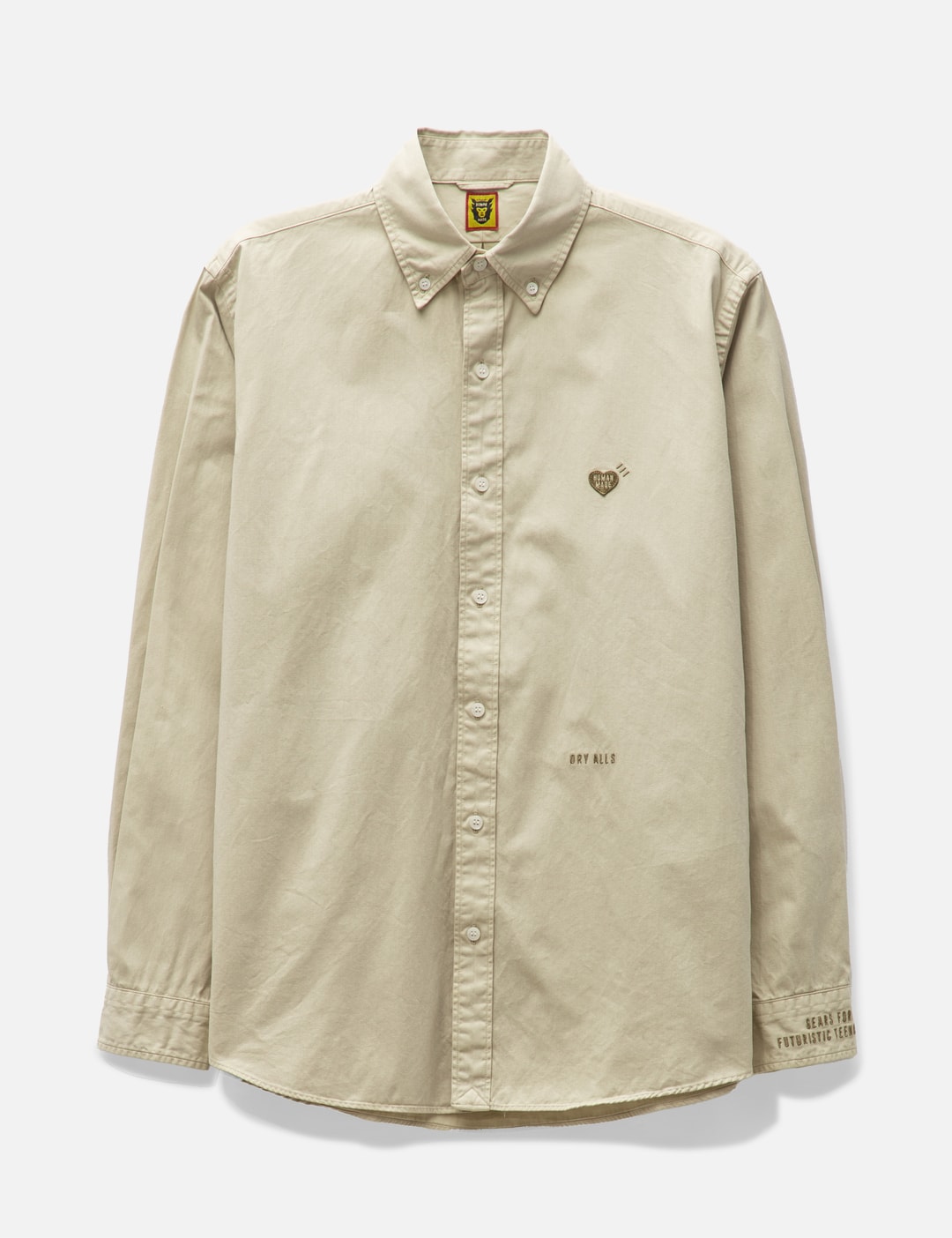 Human Made - Pigment Dyed BD Long Sleeve Shirt | HBX - HYPEBEAST 為您搜羅全球 ...