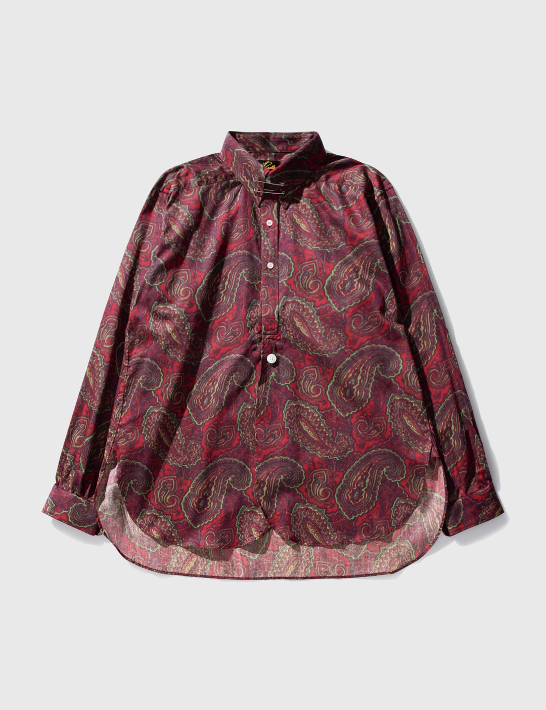 Needles - Pin Collar Paisley Shirt | HBX - Globally Curated Fashion and ...