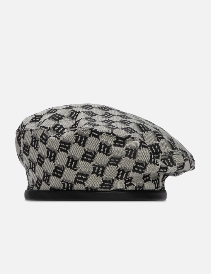 Misbhv - MONOGRAM SIGNATURE BERET | HBX - Globally Curated Fashion and ...