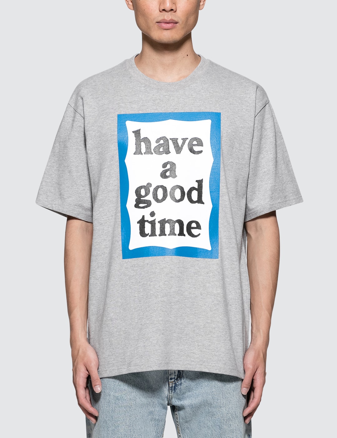 Have A Good Time - Blue Big Frame S/S T-Shirt | HBX - Globally Curated ...