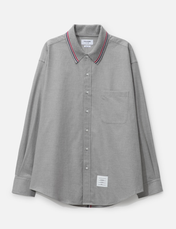 Thom Browne - Knit Collar Shirt | HBX - Globally Curated Fashion and ...