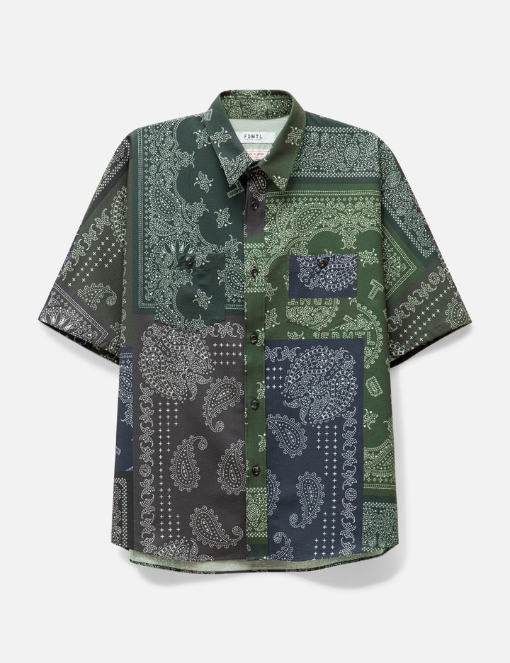 FDMTL - Printed Patchwork Short Sleeve Shirt | HBX