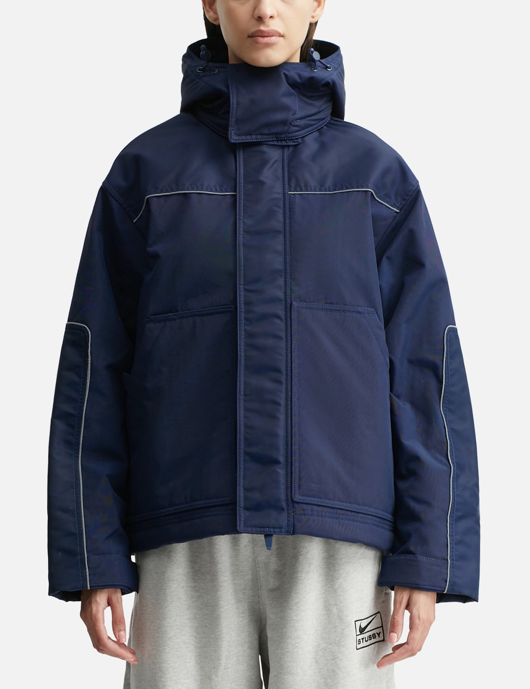 Nike Nike x Stüssy HD Utility Jacket - Removable hood, reflective ...