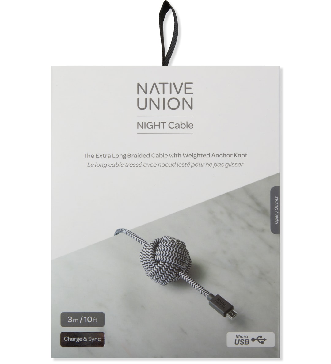 Native Union - Zebra Night Cable Lightning (Micro - USB) | HBX ...