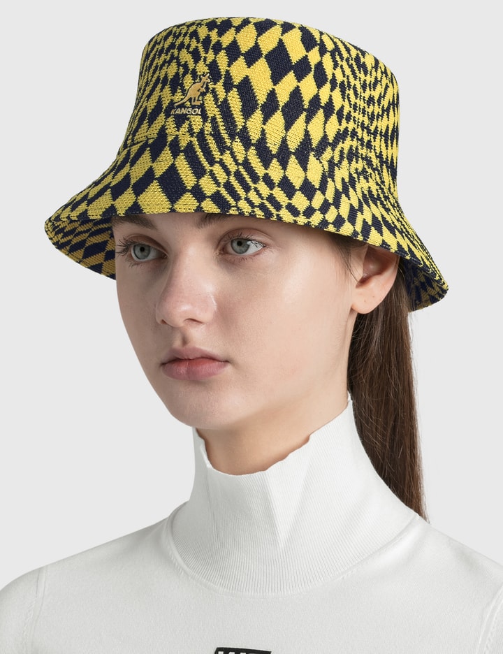 Kangol - Warped Check Bucket | HBX - Globally Curated Fashion and ...