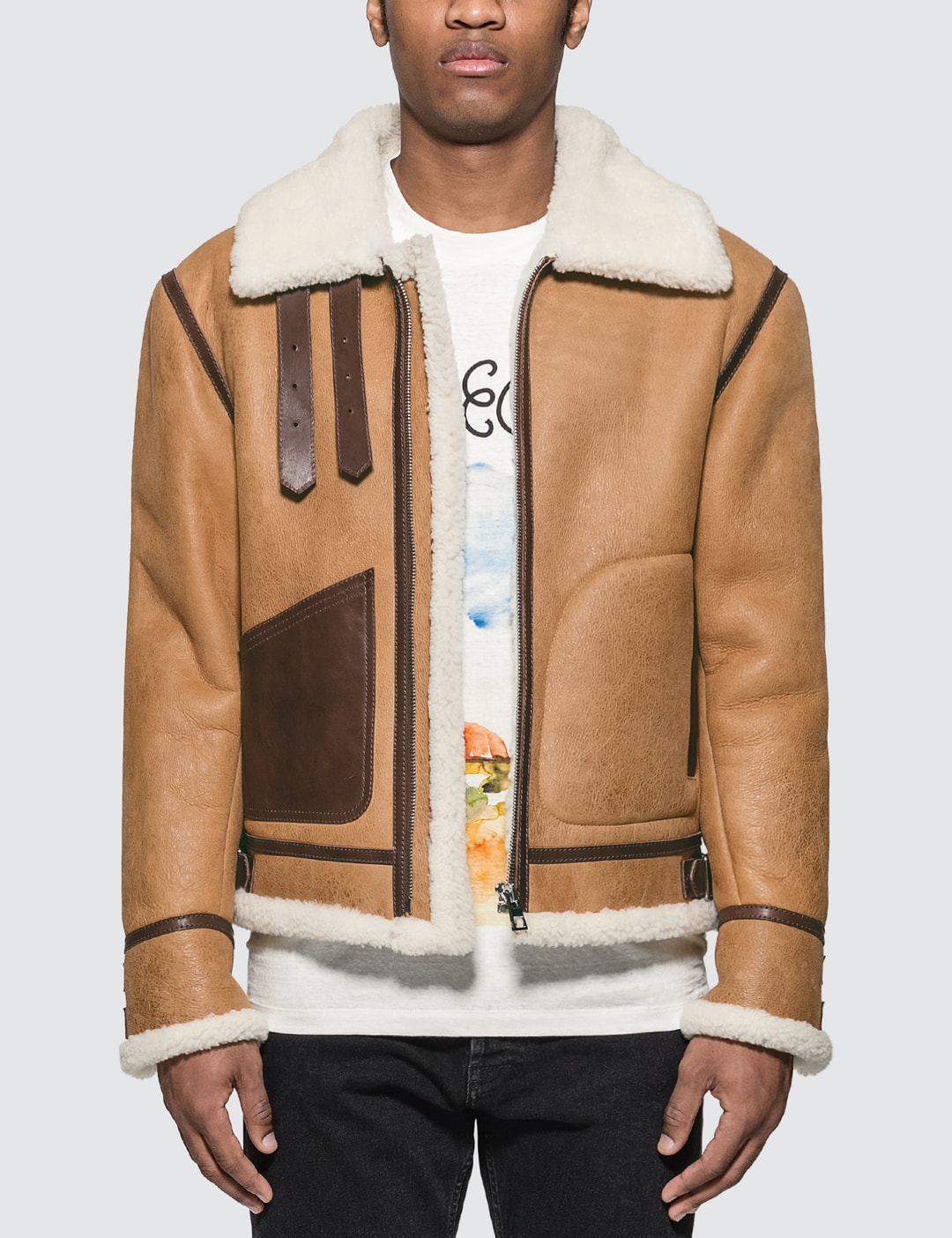 Loewe - Shearling Aviator | HBX - Globally Curated Fashion and ...
