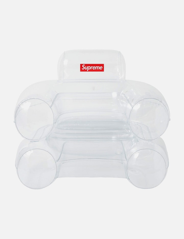 Supreme Inflatable Chair - Clear inflatable chair in good condition ...