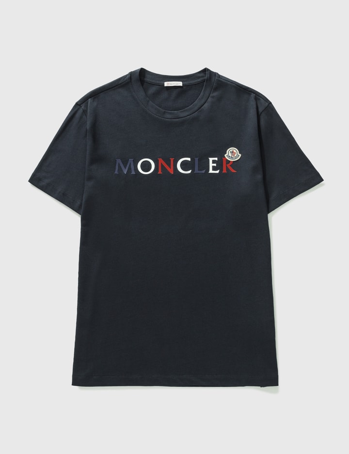 Moncler - Logo Rubberized Print T-shirt | HBX - Globally Curated ...