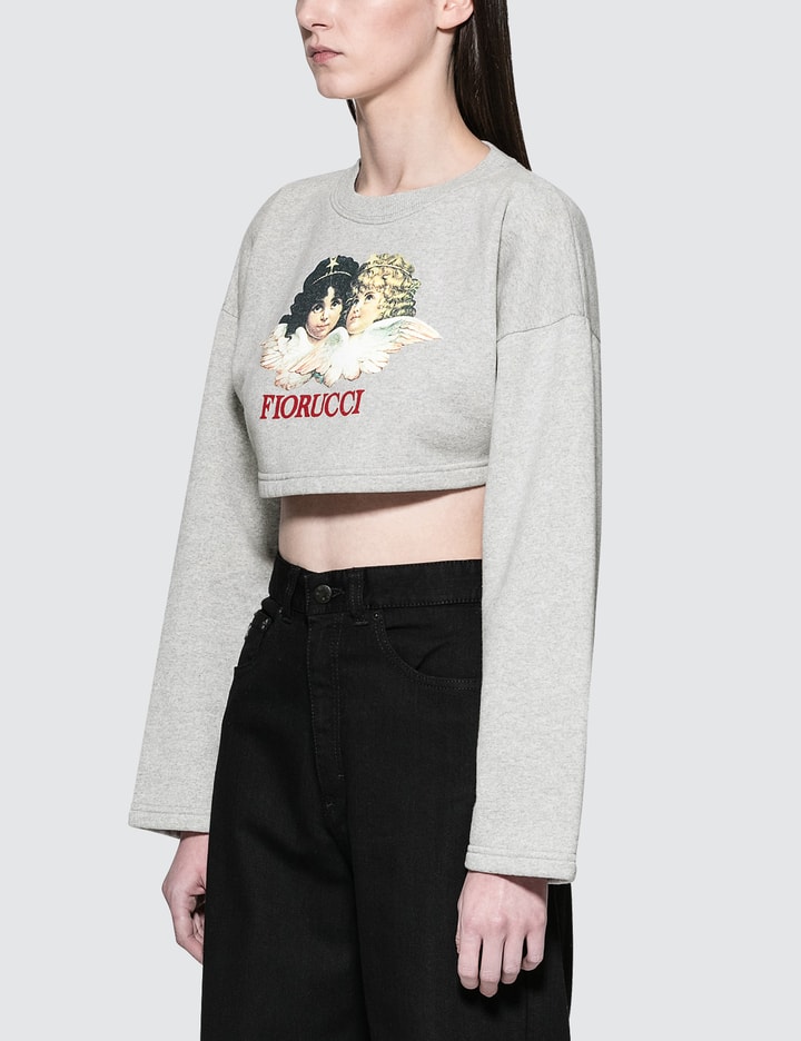 Fiorucci - Vintage Angels Super Cropped Sweat | HBX - Globally Curated ...