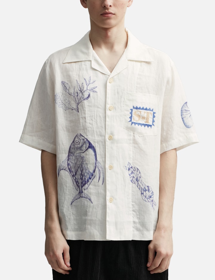 Adish - Adish By Small Talk Button-Down Short Sleeve Shirt | HBX