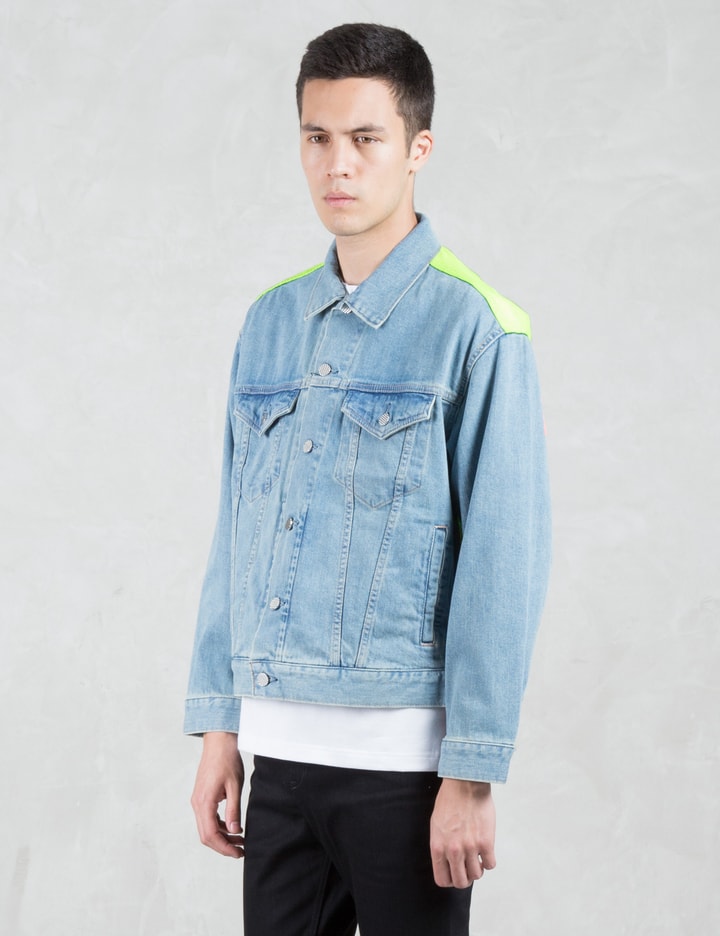 PHENOMENON - Patched Back Panel Denim Jacket | HBX