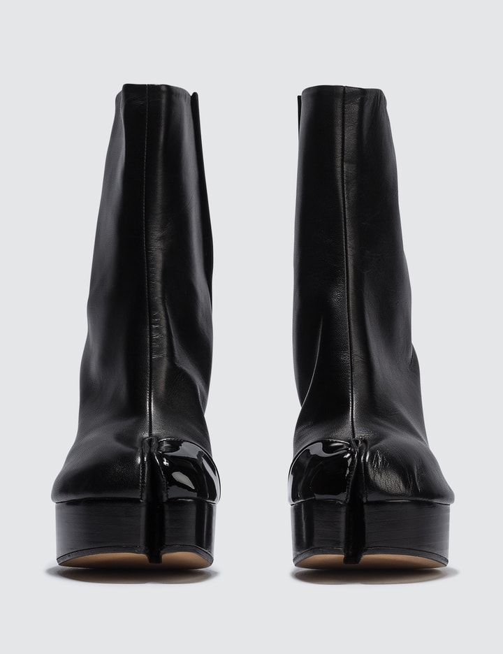 Maison Margiela - Tabi Platform Calf Leather Boots | HBX - Globally ...