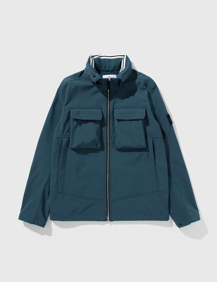 Stone Island - Soft-Shell Light Jacket | HBX - Globally Curated Fashion ...