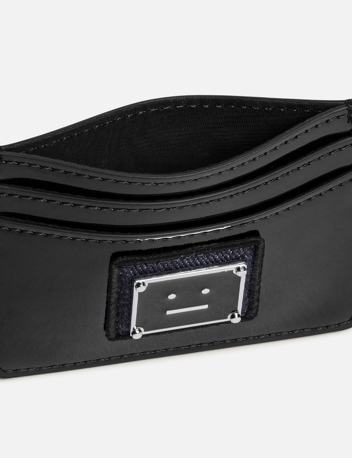Acne Studios - Face Logo Card Holder | HBX - Globally Curated Fashion ...