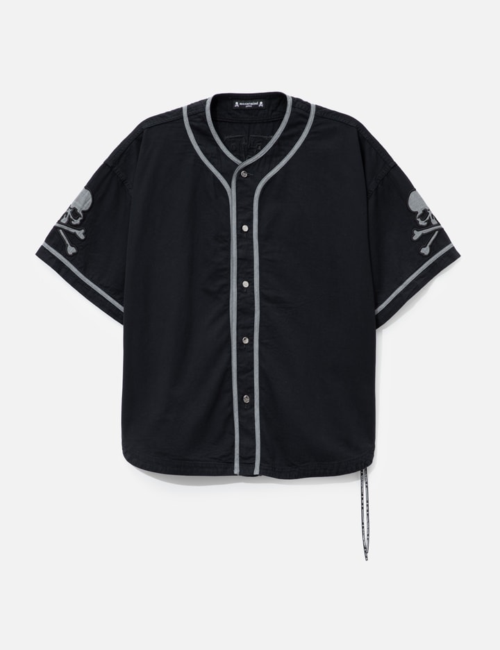 Mastermind Japan Baseball Denim Shirt - Premium Japanese denim jersey ...
