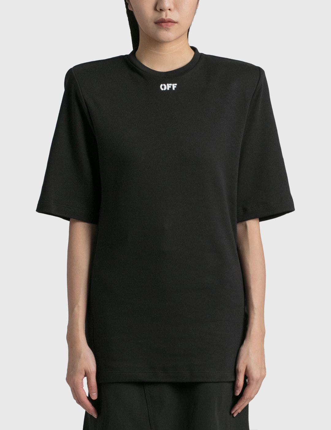 Off-White™ - Off Stamp Shoulder Pads T-Shirt | HBX