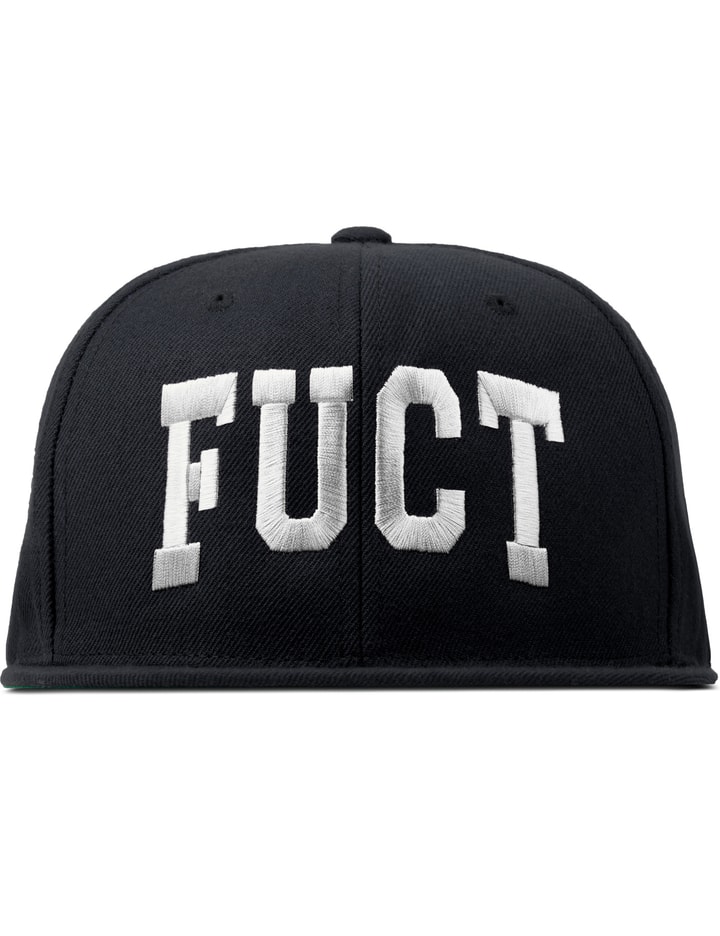 FUCT - Black/White Academy Logo Snapback | HBX - Globally Curated ...