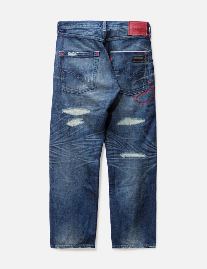 Levi's - Levi's Fenom x Fragment Design Red Crush Denim Pants | HBX ...