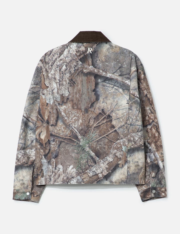 Represent Realtree® Camo Trucker Jacket - Quilted, corduroy-collar camo ...