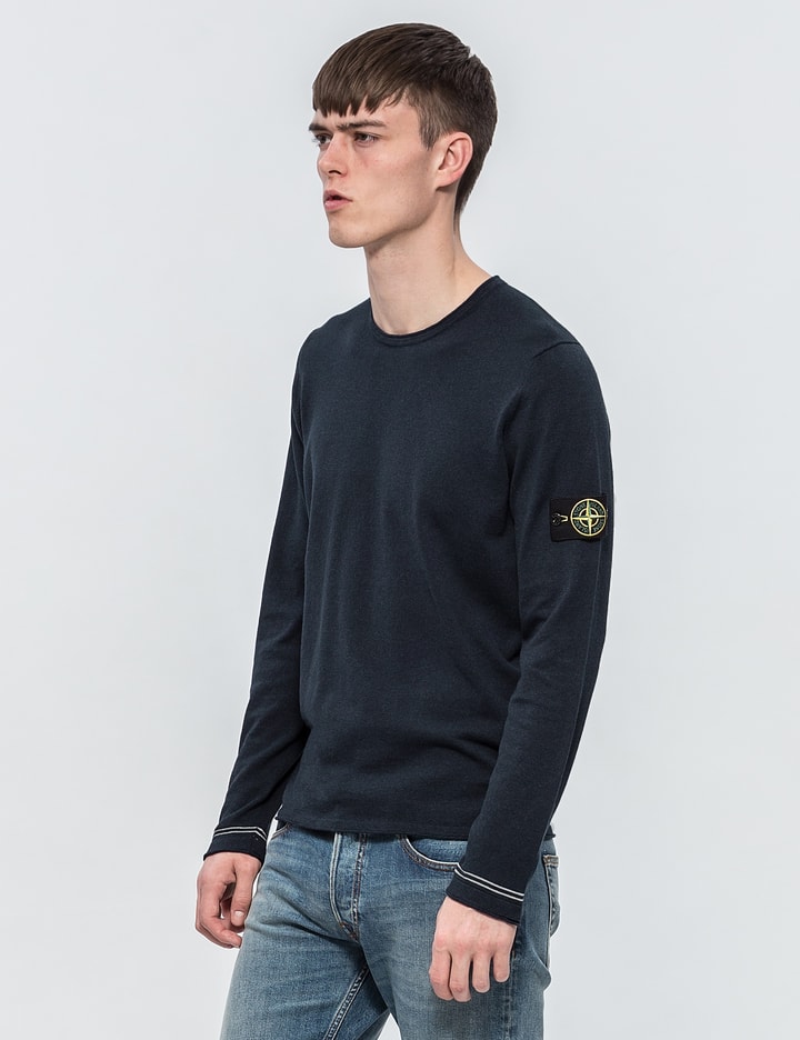 Stone Island - Knit Sweater | HBX - Globally Curated Fashion and ...