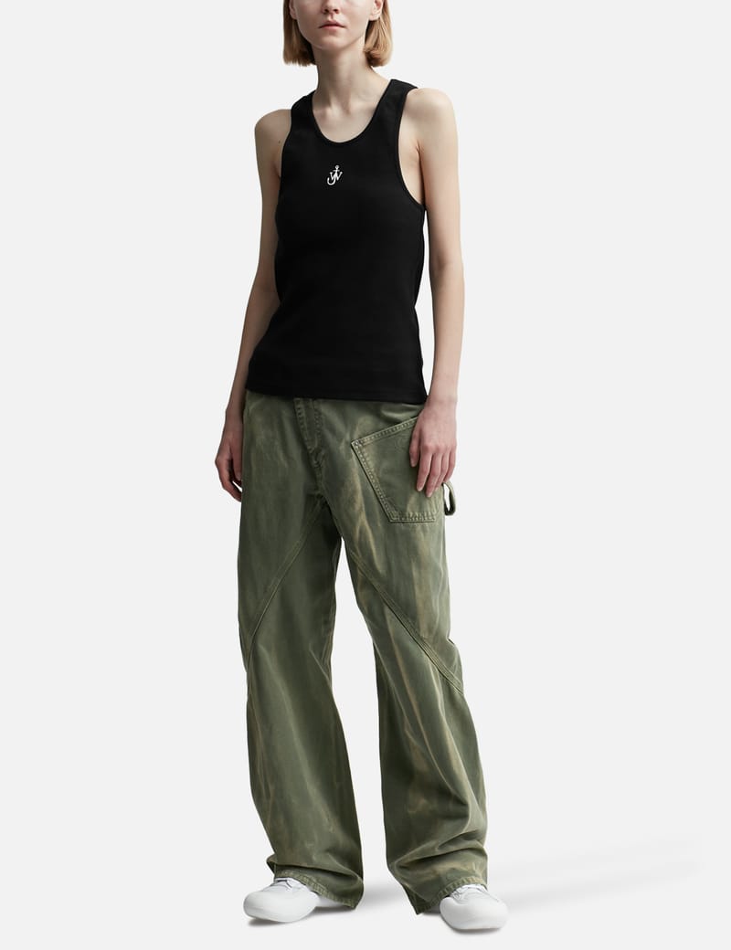 JW Anderson - TWISTED WORKWEAR JEANS | HBX - Globally JW Anderson - TWISTED WORKWEAR JEANS | HBX - Globally