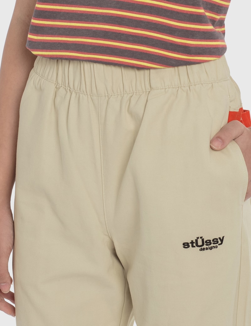 Stussy - Printed Stripe Pants | HBX
