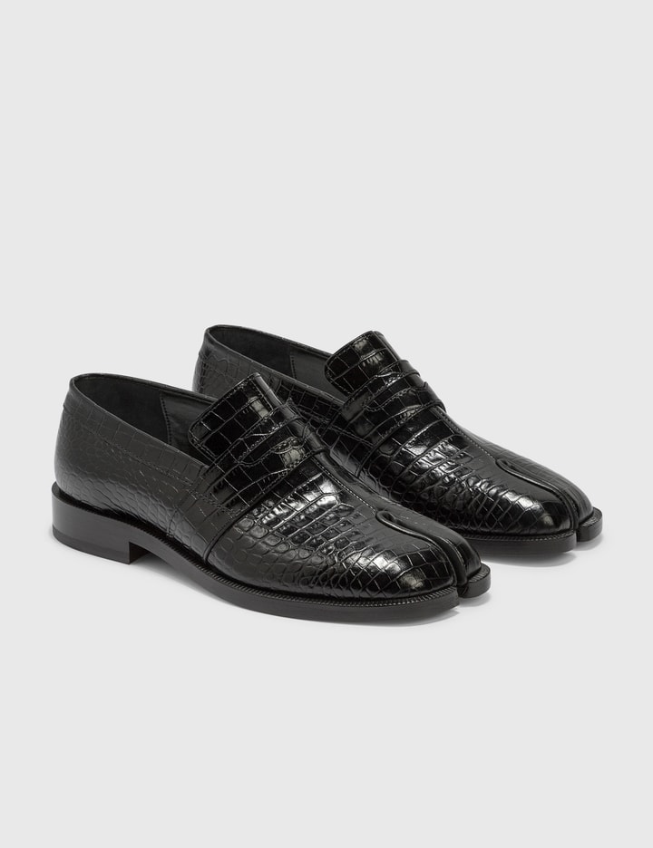 Maison Margiela - Tabi Loafer In Croc | HBX - Globally Curated Fashion ...