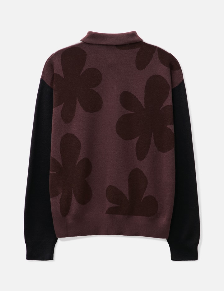 Perks and Mini - Forms Knit Long Sleeve Polo | HBX