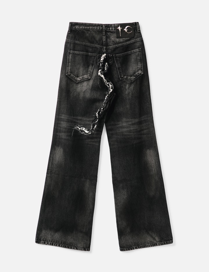 THUG CLUB - TC Logo Washed Denim | HBX