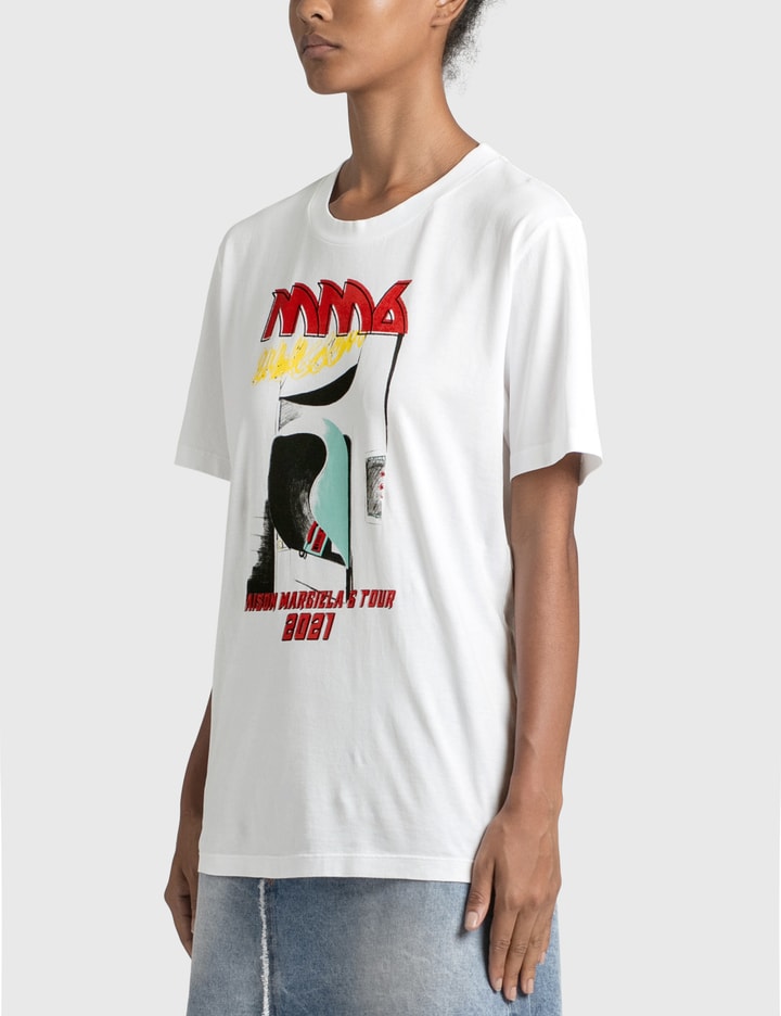 MM6 Maison Margiela - MM6 Tour 2021 T-shirt | HBX - Globally Curated Fashion and Lifestyle by ...