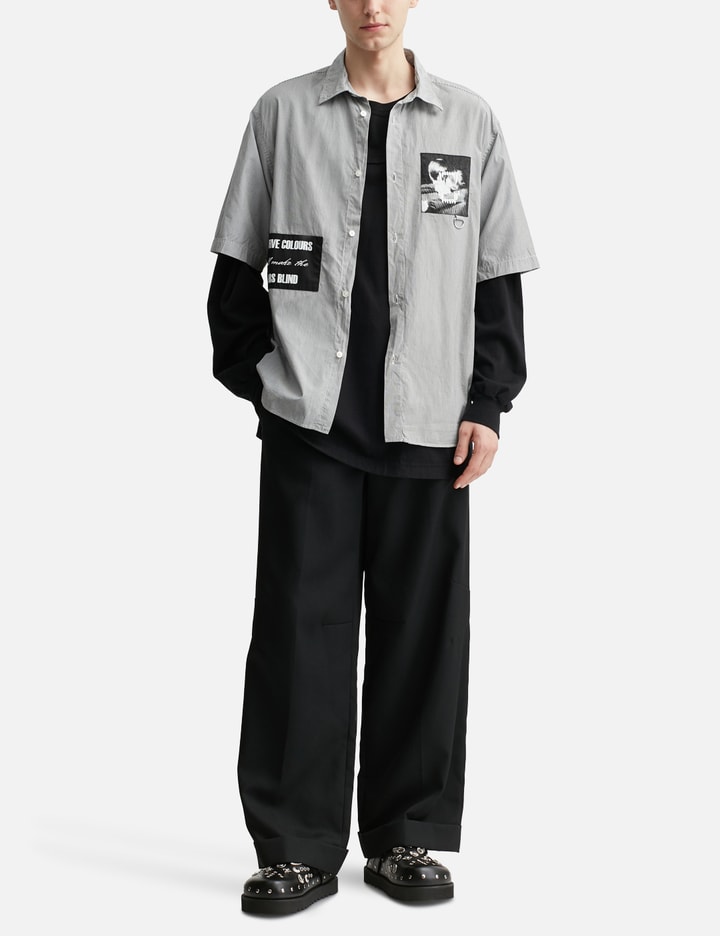 Undercover - UP1E4407-2 Patchwork Shirt | HBX